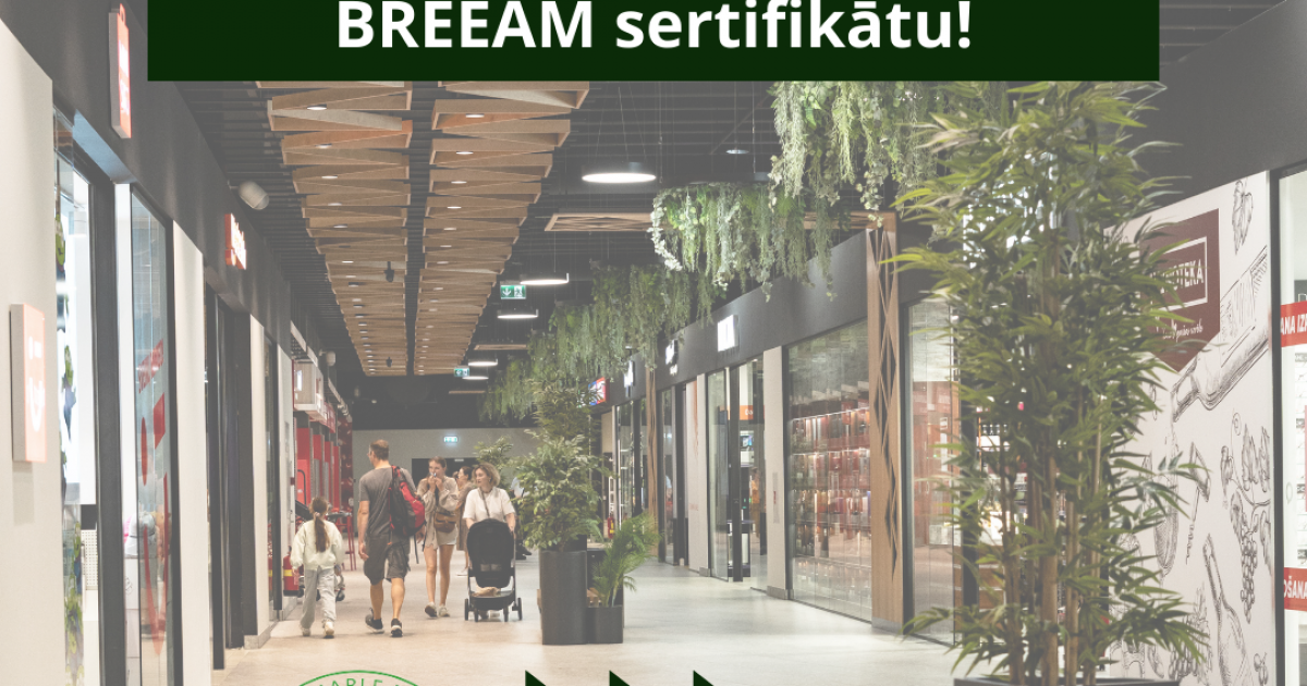 We are happy to announce that the Olimpia shopping center has received ...
